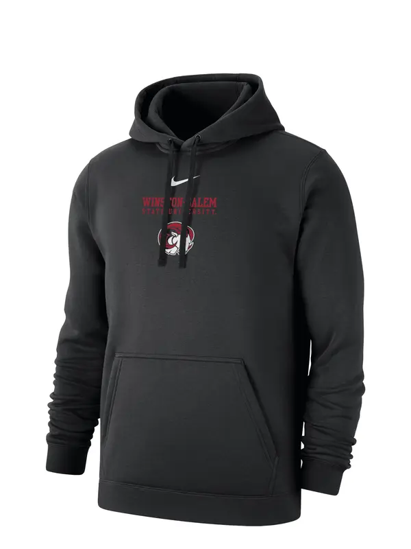 Nike Winston-salem Club Fleece College Hoodie - Black
