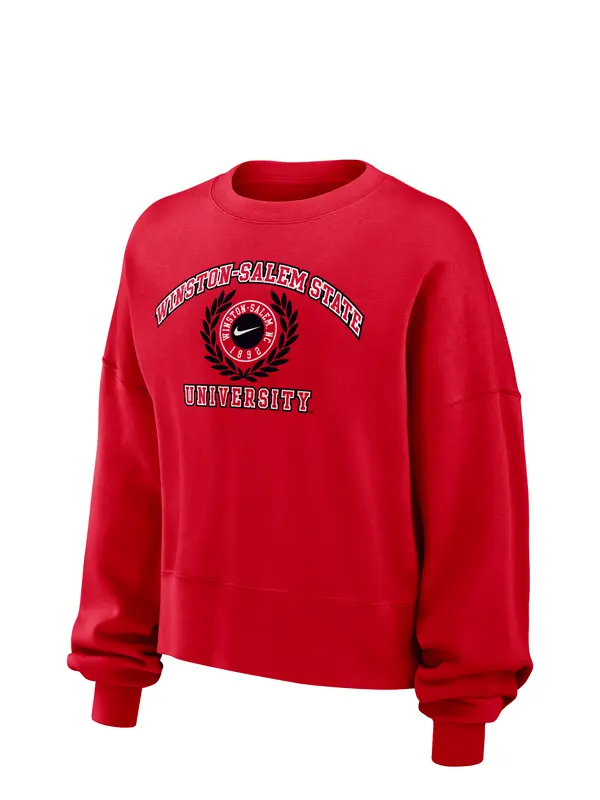 Nike Winston-salem College Crew-neck Sweatshirt - Red