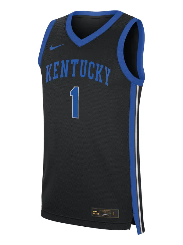 Nike Kentucky Wildcats Replica College Basketball Jersey - Black