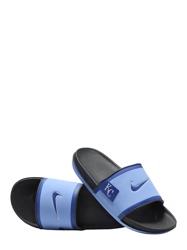 Nike Offcourt Kansas City Royals Slides - Blue