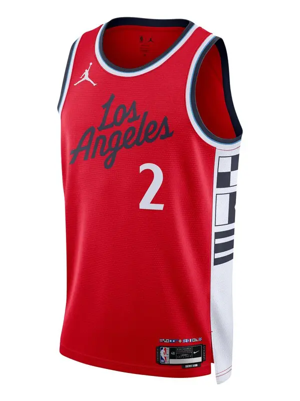 JORDAN Kawhi Leonard La Clippers 2024/25 Statement Edition Dri-fit Nba Swingman Jersey - Red