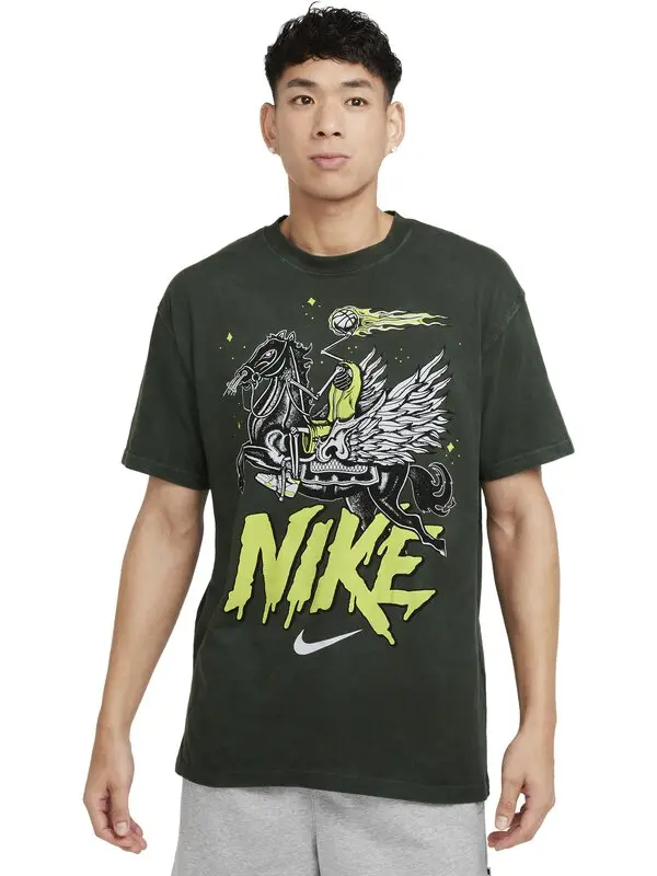 Nike Max90 Basketball T-shirt - Green