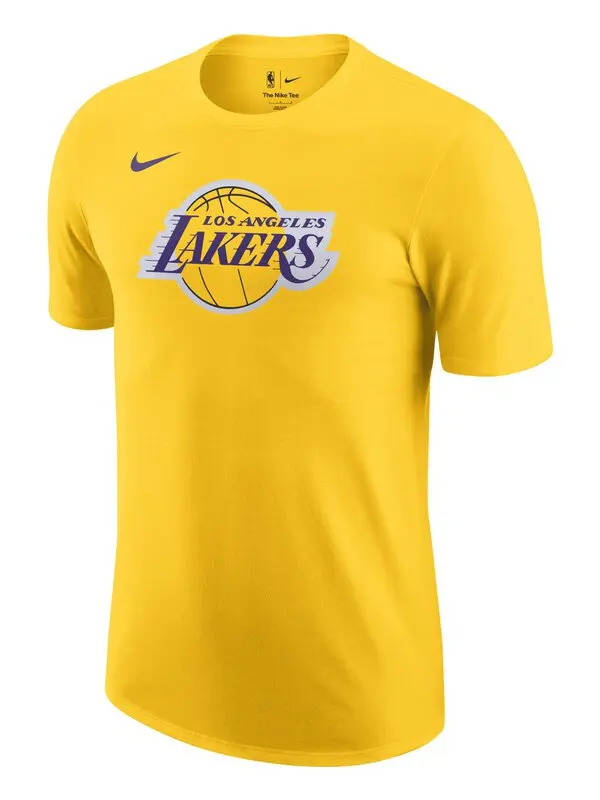 Nike Los Angeles Lakers Essential Nba T-shirt - Yellow