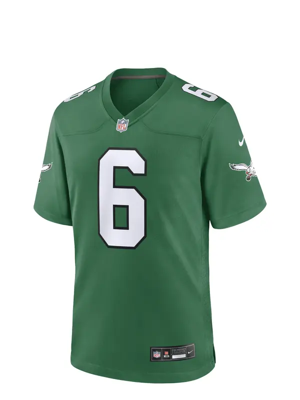 Nike Philadelphia Eagles Nfl Game Football Jersey - Green