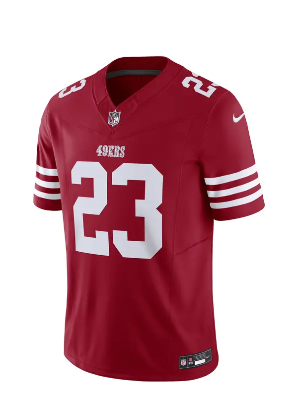 Nike Christian Mccaffrey San Francisco 49ers Dri-fit Nfl Limited Football Jersey - Red