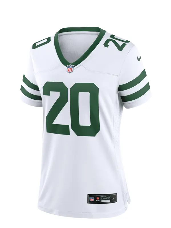 Nike Breece Hall New York Jets Nfl Game Football Jersey - White