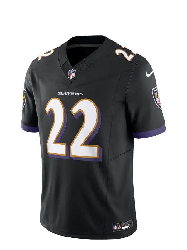 Nike Derrick Henry Baltimore Ravens Dri-fit Nfl Limited Jersey - Black