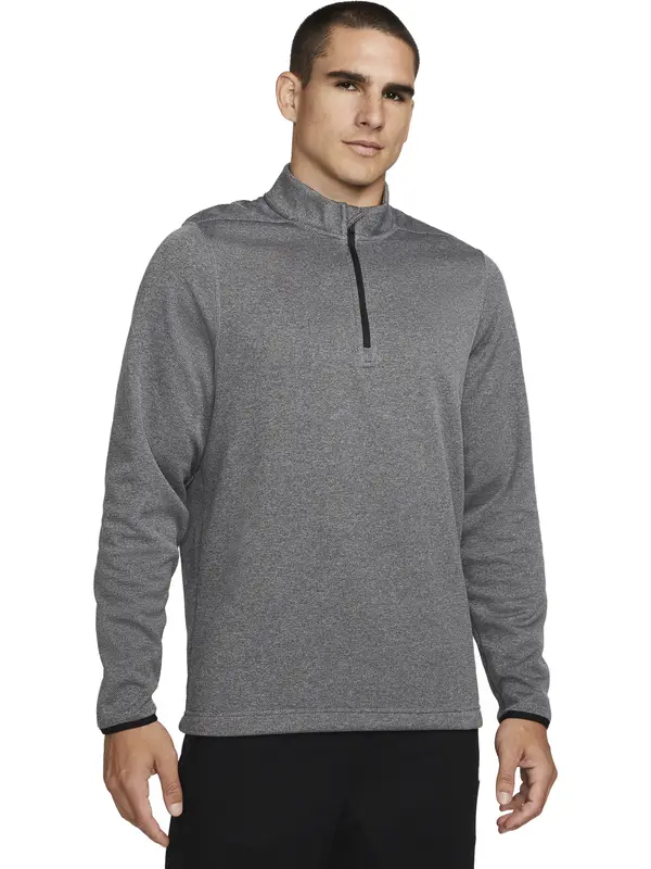 Nike Victory Therma-fit 1/4-zip Golf Top - Black