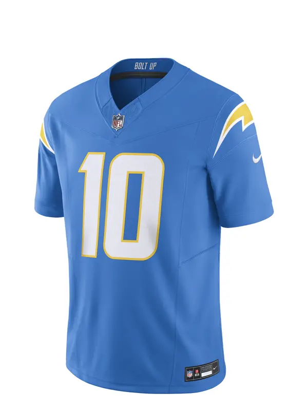 Nike Justin Herbert Los Angeles Chargers Dri-fit Nfl Limited Football Jersey - Blue