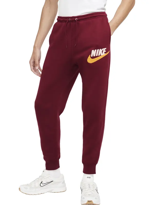 Nike Club Fleece Fleece Jogger Pants - Red