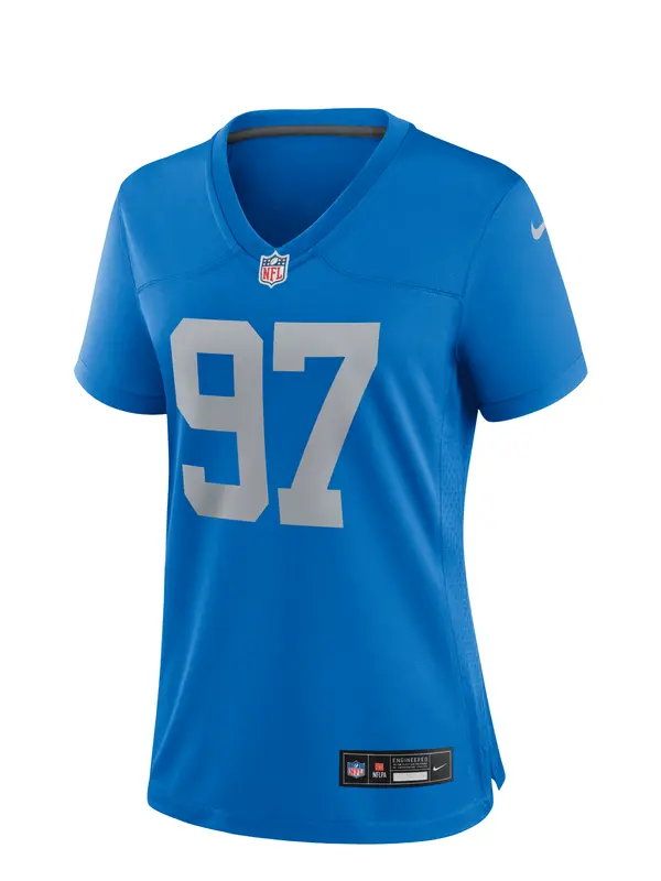 Nike Aidan Hutchinson Detroit Lions Nfl Game Football Jersey - Blue