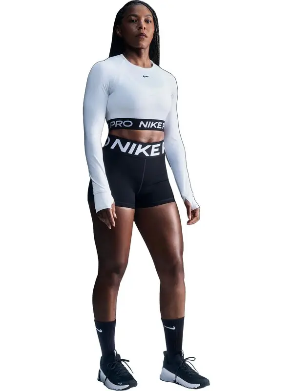 Nike Pro Sculpt High-waisted 3" Biker Shorts - Black