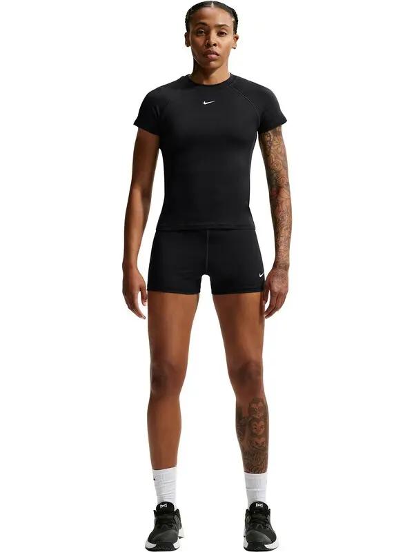 Nike Pro Sculpt High-waisted 3" Biker Shorts - Black
