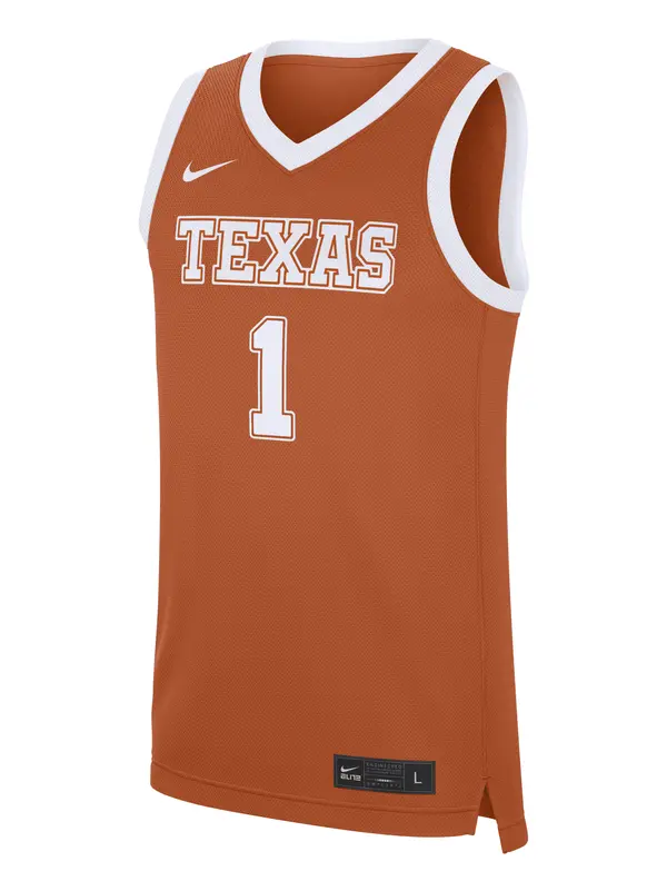 Nike Texas Longhorns Replica Basketball Jersey - Orange