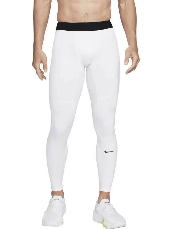 Nike Pro Warm Tights - White