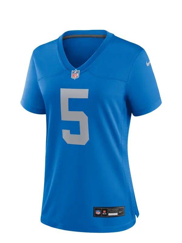 Nike David Montgomery Detroit Lions Nfl Game Football Jersey - Blue