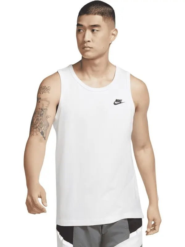 Nike Sportswear Club Tank Top - White