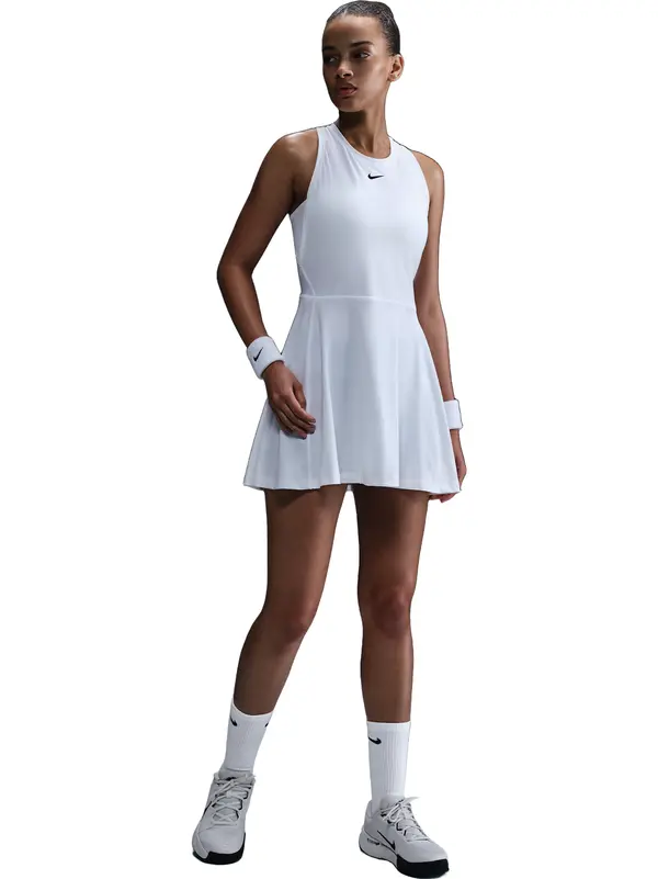 Nike Victory Dri-fit Tennis Dress - White