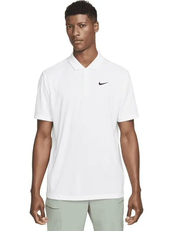 Nike Court Dri-fit Tennis Polo - White