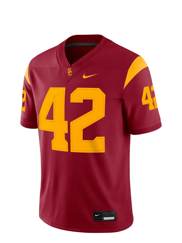 Nike Usc Trojans Dri-fit College Game Jersey - Red