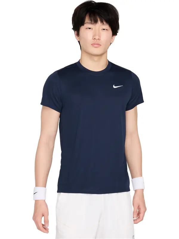 Nike Court Victory Dri-fit Tennis Top - Blue