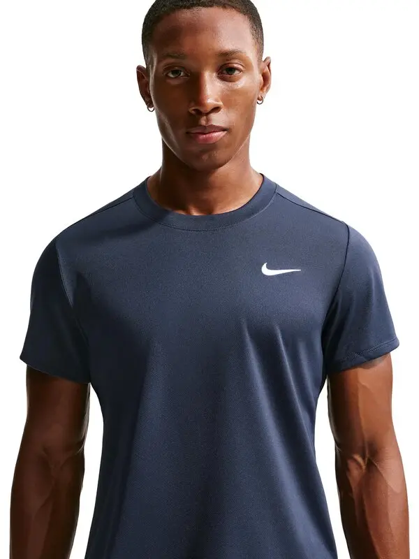 Nike Court Victory Dri-fit Tennis Top - Blue