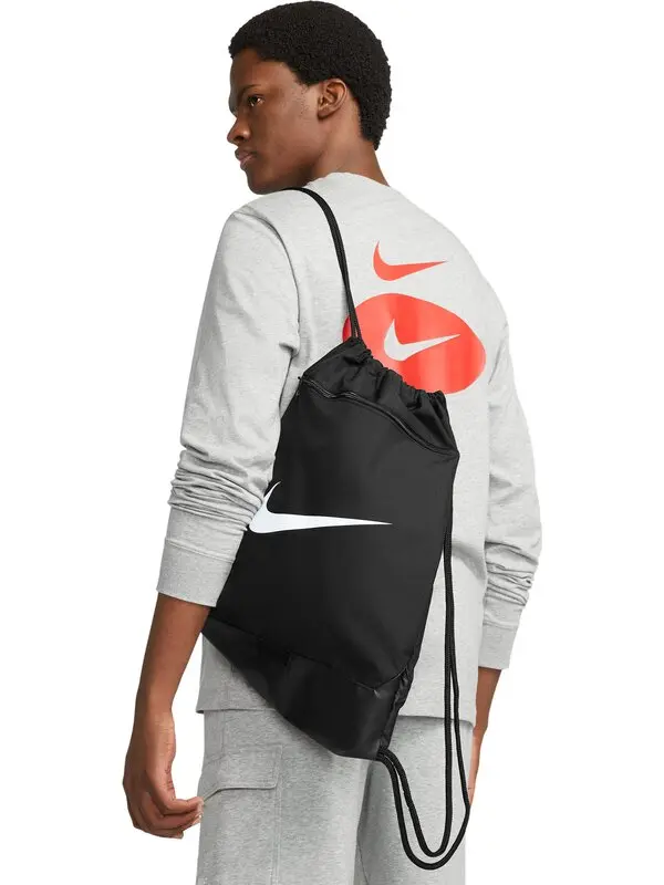Nike Brasilia 9.5 Gym Sack - Black