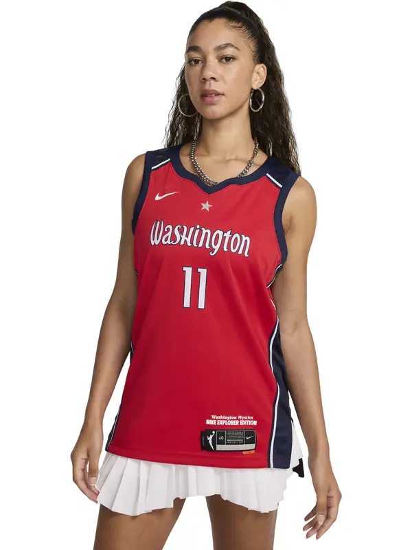Nike Washington Mystics Explorer Edition Dri-fit Wnba Victory Jersey - Red