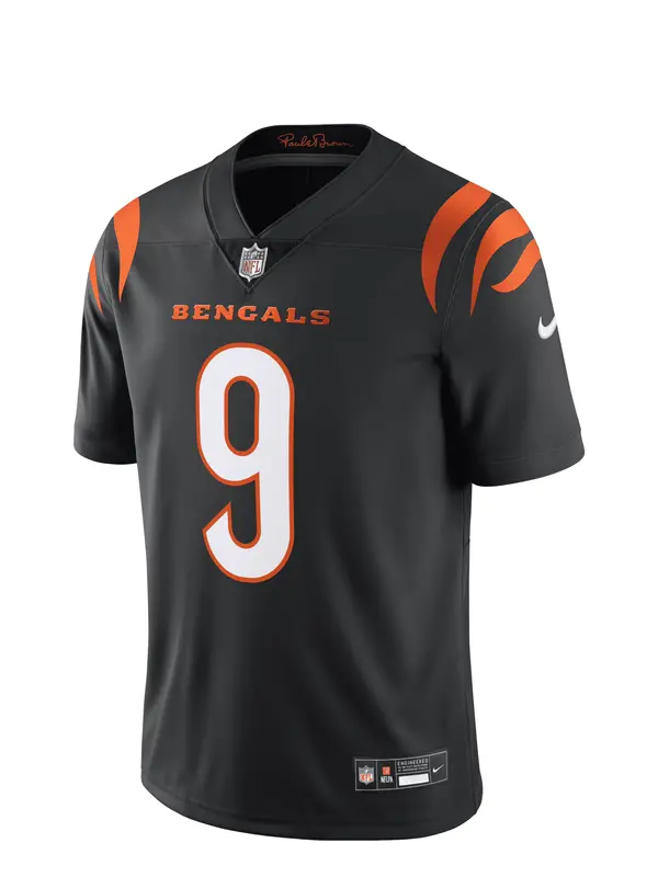 Nike Joe Burrow Cincinnati Bengals Dri-fit Nfl Limited Football Jersey - Black