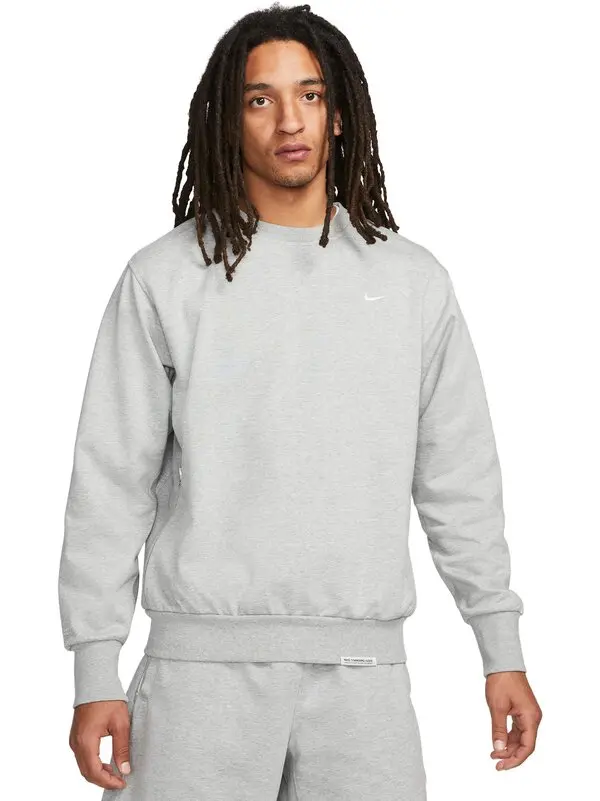 Nike Standard Issue Dri-fit Crew Basketball Top - Grey