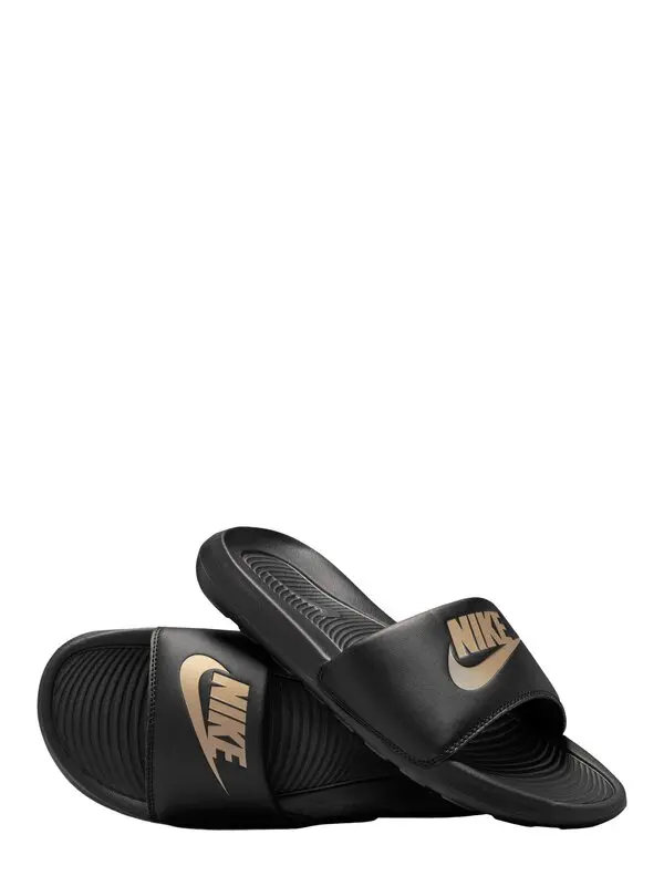 Nike Victori One Slides - Black