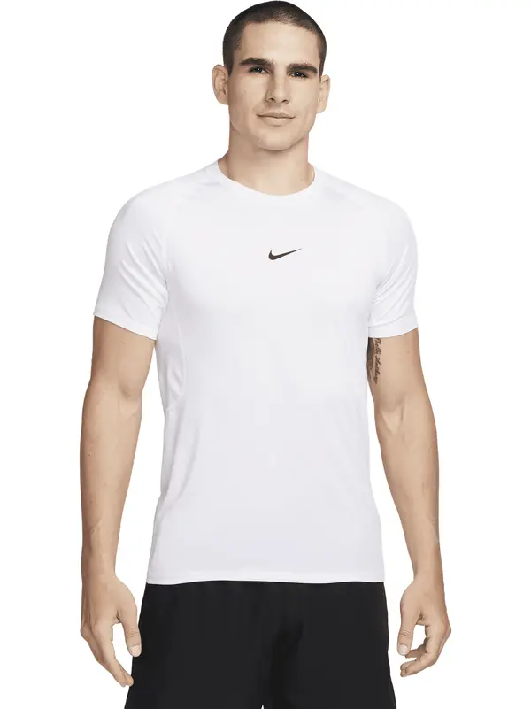 Nike Pro Dri-fit Slim Short-sleeve Top - White
