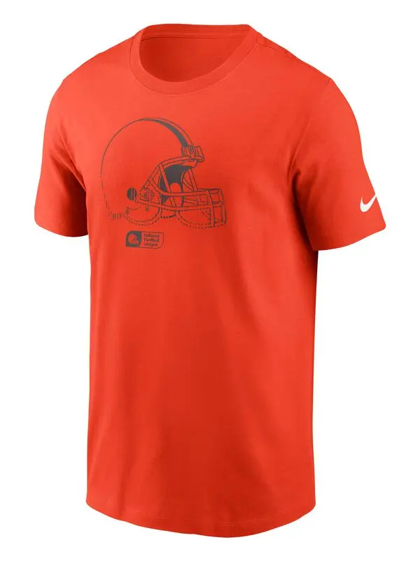 Nike Cleveland Browns Faded Essential Nfl T-shirt - Orange
