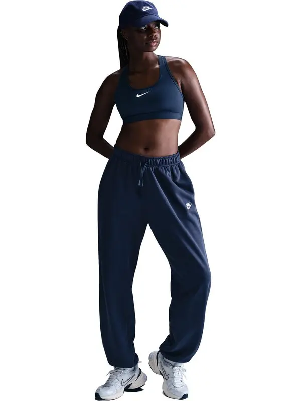 Nike Sportswear Club Fleece Mid-rise Oversized Sweatpants - Blue