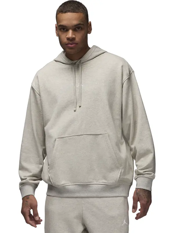 JORDAN Sport Crossover Dri-fit Pullover Hoodie - Grey