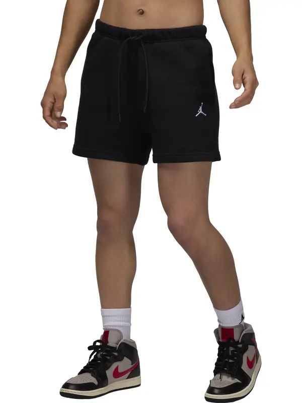 JORDAN Brooklyn Fleece Shorts - Black
