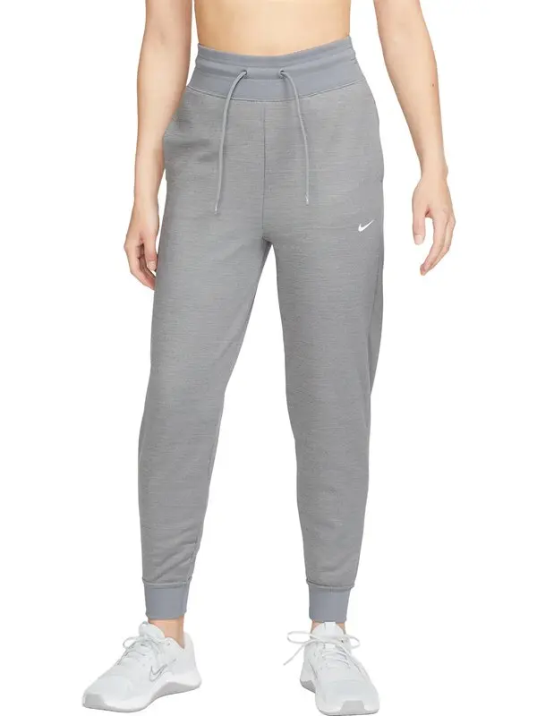Nike Therma-fit One High-waisted 7/8 Jogger Pants - Grey