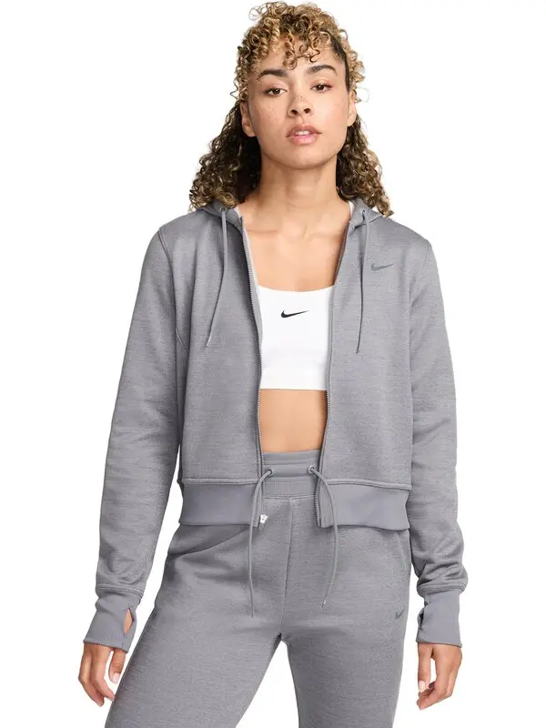 Nike Therma-fit One Full-zip Hoodie - Grey