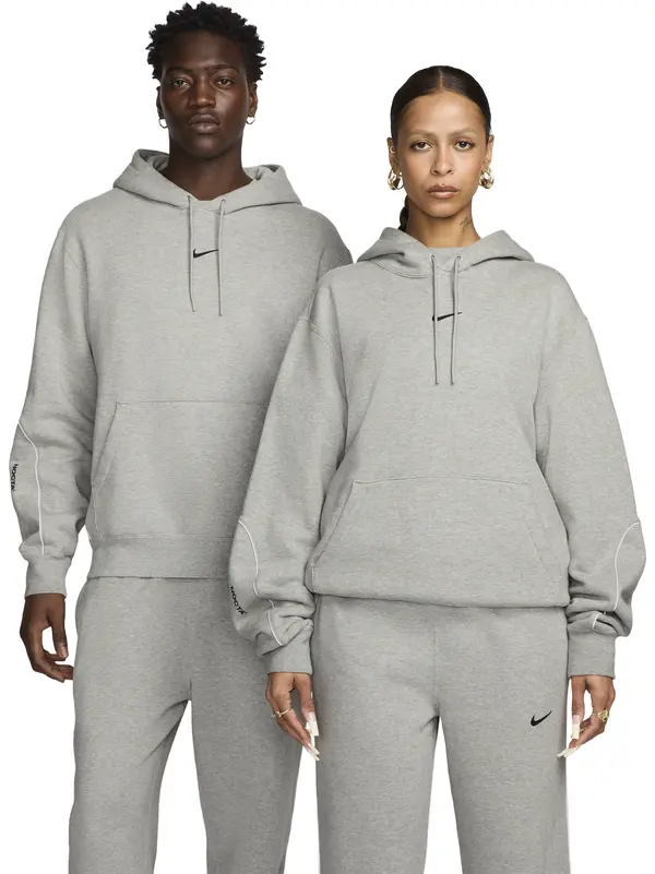 Nike Nocta Fleece Cs Hoodie - Grey