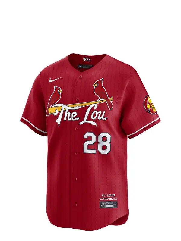Nike Nolan Arenado St. Louis Cardinals City Connect Dri-fit Adv Mlb Limited Jersey - Red