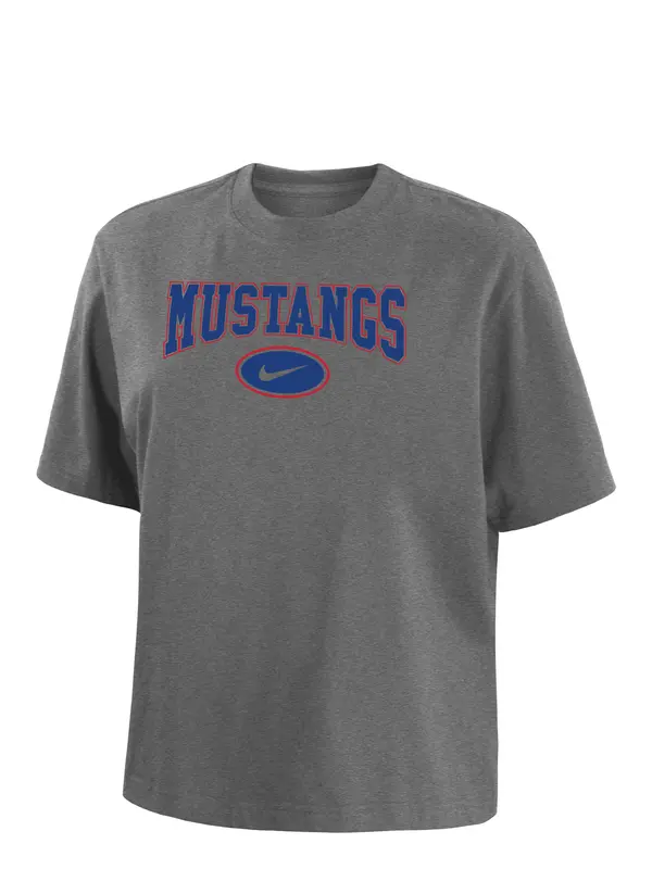 Nike Smu College Boxy T-shirt - Grey