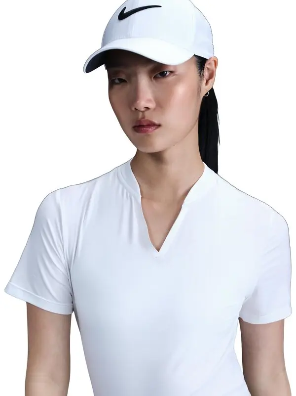 Nike Tour Dri-fit Short-sleeve Blade Golf Polo - White