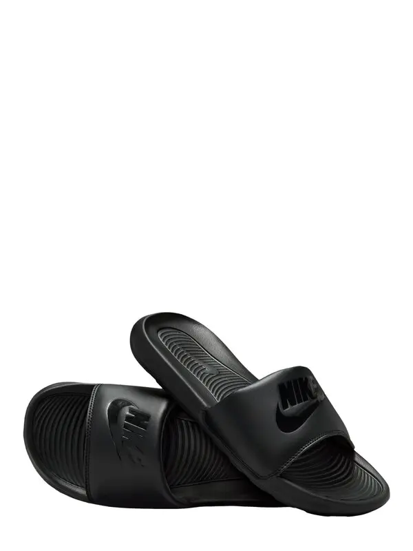 Nike Victori One Slides - Black