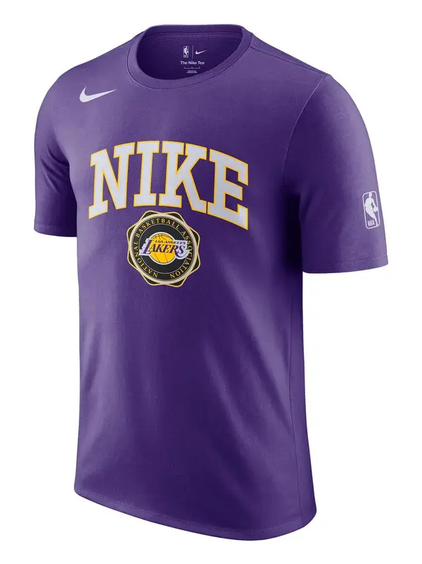 Nike Los Angeles Lakers Essential Nba T-shirt - Purple