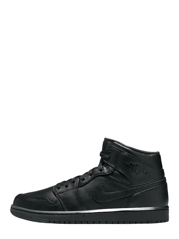 JORDAN 1 Mid Sneakers - Black