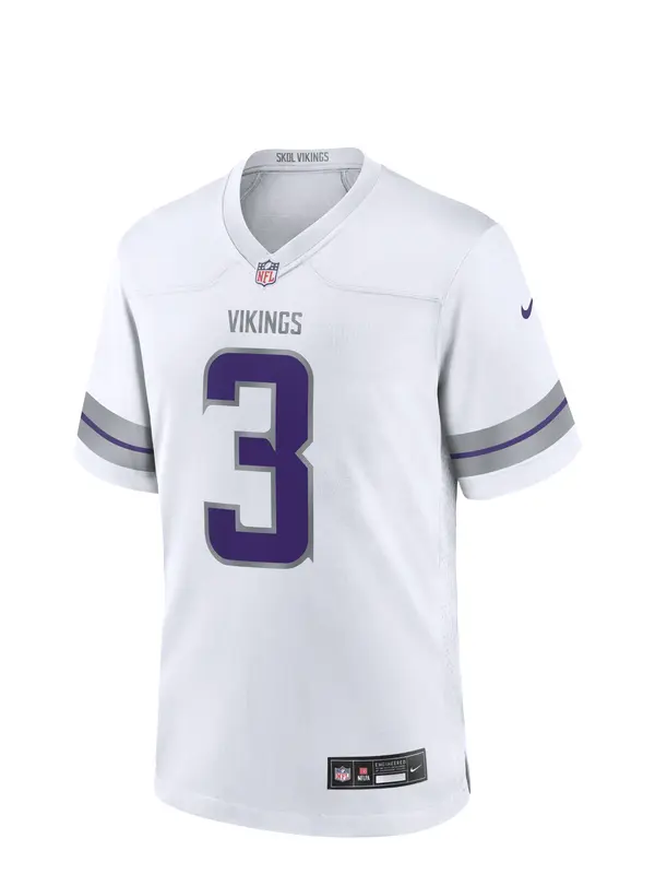 JORDAN Addison Minnesota Vikings Nfl Game Jersey - White