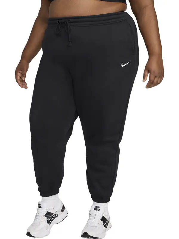 Nike Sportswear Phoenix Fleece High-waisted Oversized Sweatpants - Black