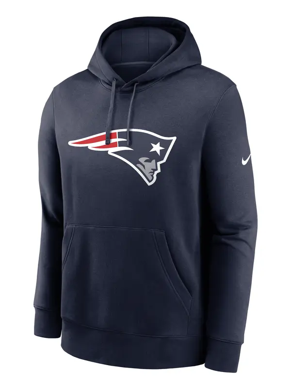 Nike New England Patriots Nfl Pullover Hoodie - Blue
