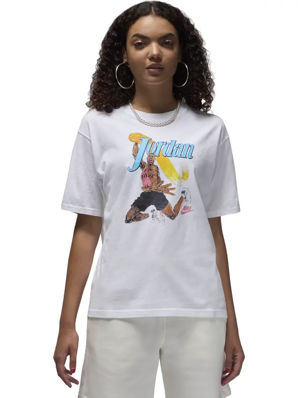 JORDAN Graphic T-shirt - White