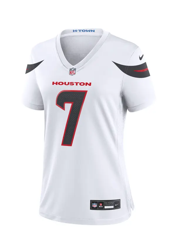 Nike C.j. Stroud Houston Texans Nfl Game Football Jersey - White
